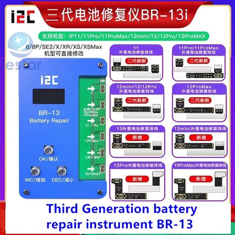 bộ lập trình pin i2c cho 11 12 13 series pro pro max mini shopee