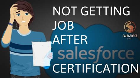 Not Getting Job After Salesforce Certification Reality About Salesforce Job In India Youtube