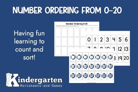 Putting Numbers In Order FREE Printable Ordering Worksheet For Worksheets Library