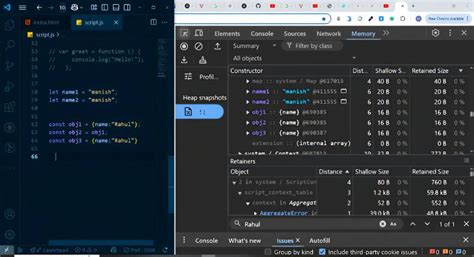 how javascript manages memory in chrome devtools manish adtani posted