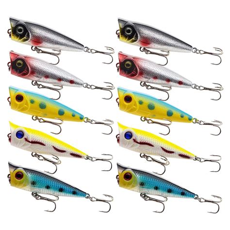 Fishing Lures Minnow Popper Crank Baits Pencil Bass Trout Fishing