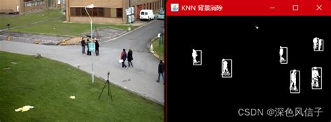 java opencv 图像处理32 1 视频分析和对象跟踪 knn背景消除 opencv java