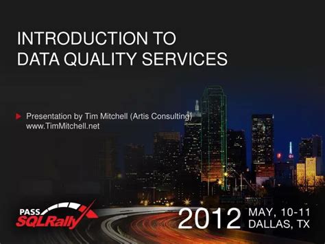 Ppt Introduction To Data Quality Services Powerpoint Presentation