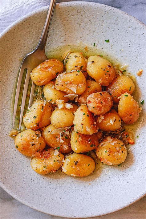 Fried Gnocchi Recipe With Garlic Parmesan Eatwell101
