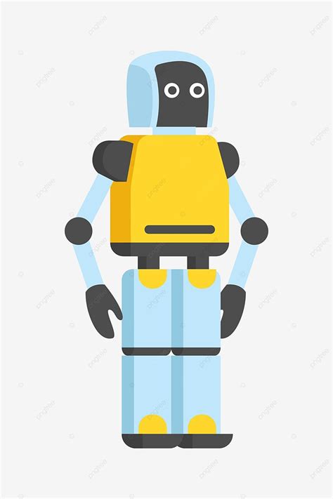 Blue Robot Vector Png Images Light Blue Robot Light Blue Intelligent