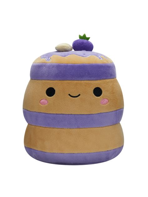 Peluche Squishmallows De 20 Cm Paden Crêpe Aux Myrtilles Dedoles