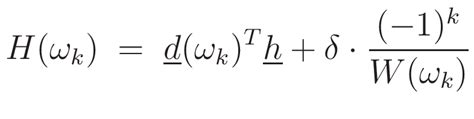 Remez Exchange Algorithm