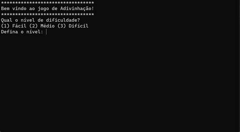 GitHub Jujubap Jogo Da Adivinhacao