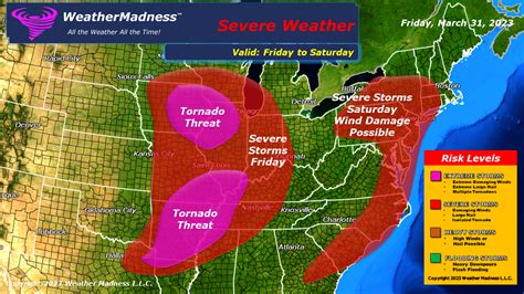 Weather Madness Updated Massive Severe Weather Outbreak Thursday