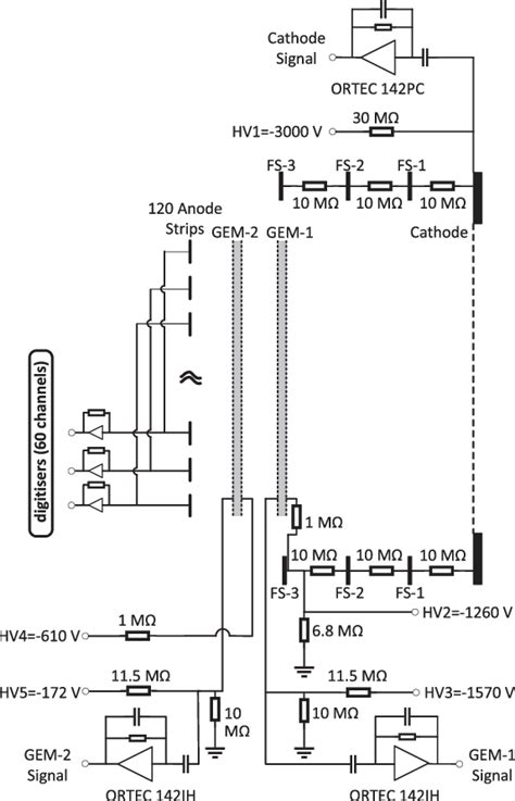 Electrical Circuit Showing The Otpc Bias And Readout Download