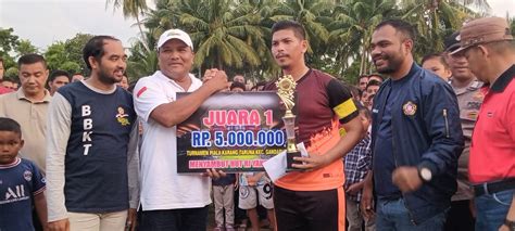 Guron Putra Juara Turnamen Sepak Bola HUT RI Ke 78 Di Bireuen