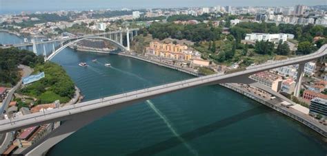 Nova Ponte Sobre O Douro Traz Praça E Parque Para O Porto E Gaia