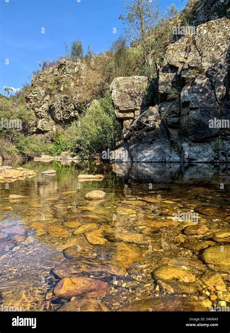 Praia Fluvial Do Penedo Furado Hi Res Stock Photography And Images Alamy