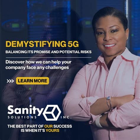 Sanity Solutions Inc On Linkedin Demystifying 5g Its Implications