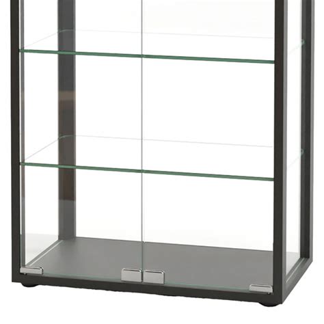 Core Living Waldo 2 Door Glass Display Cabinet Temple And Webster