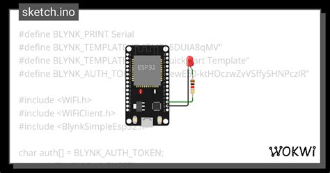Led 1 Wokwi Esp32 Stm32 Arduino Simulator