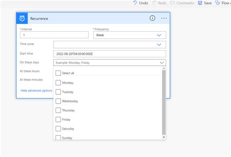 solved exclude weekends in scheduled cloud flow power platform community