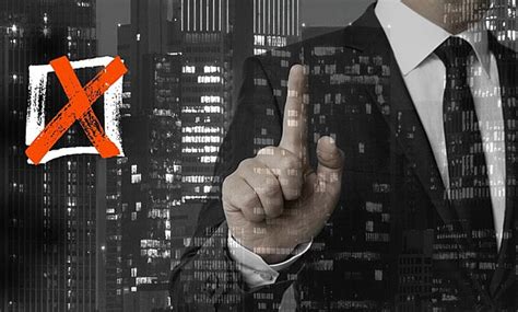 Checkbox Concept Is Shown By Businessman Checkbox Concept Is Shown By Businessman Photo