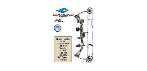 Bowtech Diamond Archery Black Ice Flx Right Hand Compound Bow Very Good