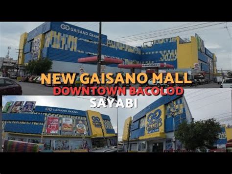 GAISANO GRAND CITY CENTRAL MALL The Newest Mall In Downtown Bacolod
