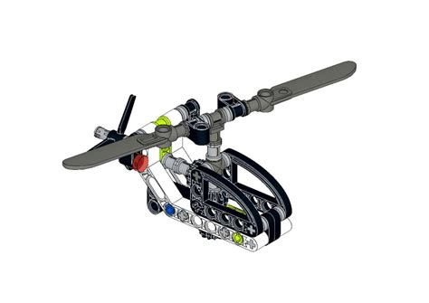 Lego Moc Ultralight Helicopter By Narp Rebrickable Build With Lego