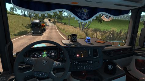 ETS 2nin Yeni Scania S ve R Çekicilerine Mighty Griffin Modifiye