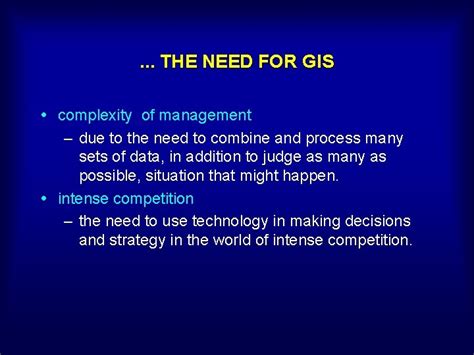 What Is Gis Gis Some Definitions Gis May