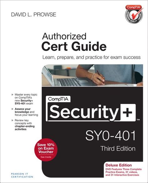 Comptia Security Sy0 401 Cert Guide Deluxe Edition 3rd Edition