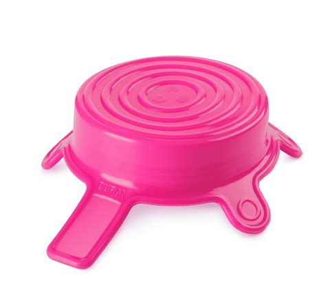 Duran Silicone Lid Pink Laboratory Instruments