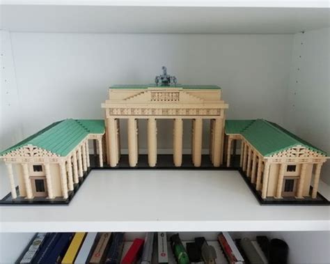 Lego Moc Brandenburg Gate By Serenity Rebrickable Build With Lego