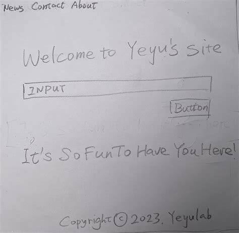 create an ai application that transforming your drawing into a website by yeyu huang level