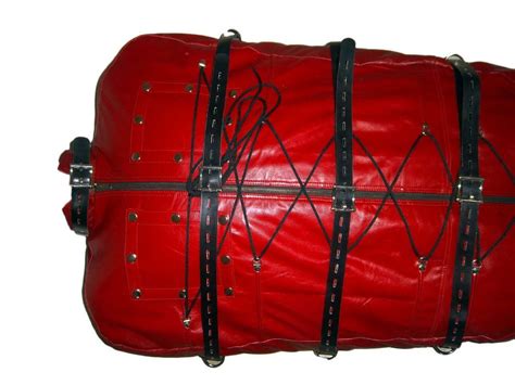 Black Genuine Real Leather Sleepsack No Bondage Leder Bodybag Etsy