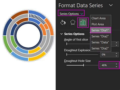 Colorful Pie Charts In Excel Eloquens