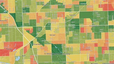 Race Diversity And Ethnicity In Oak Lawn Il