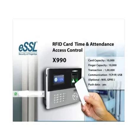 Essl X990 Biometric Attendance System At ₹ 10550piece Sikanderpur