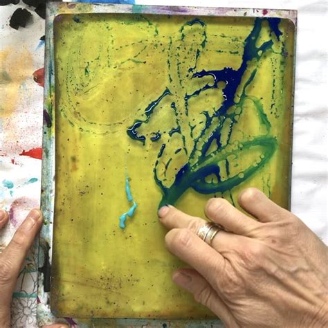 mixed media journal page with sketchy flowers and watercolor like
