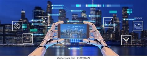 Ai Robot Process Automation Rpa Security Stock Illustration 2161909677