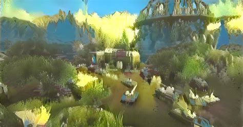 neural artistic style applied to games album on imgur