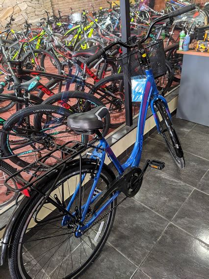 Bicicleta Gribom Aqua R28 Aluminio C Canasto Y Porta Equipaje Azul