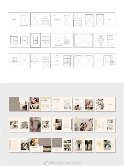 画册 排版样式 花瓣网