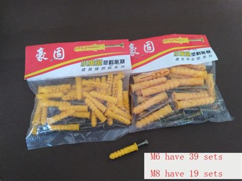 Screwsm6 M8 Sekrup Self Tapping Sekrup Kecil Kuning Pipa Plug Plastik