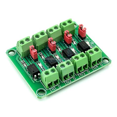 PC817 HY M154 4 Channel Optocoupler 3 6 30V Voltage Converter Module