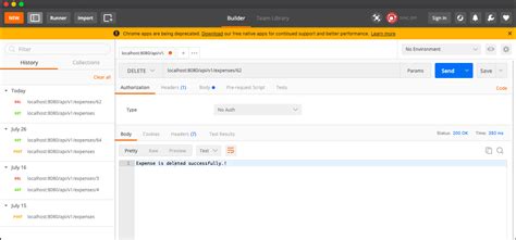 angular 9 and spring boot crud tutorial feature 4 delete expense