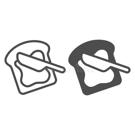 Buttered Toast Icon Stock Illustrations 50 Buttered Toast Icon Stock