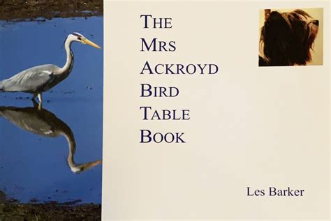 The Mrs Ackroyd Bird Table Book Fake Thackray