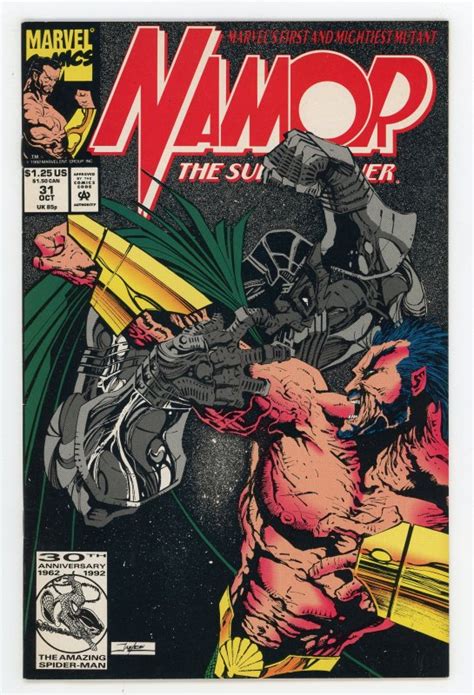 Namor The Sub Mariner 31 John Byrne Jae Lee Dr Doom Nm Comic