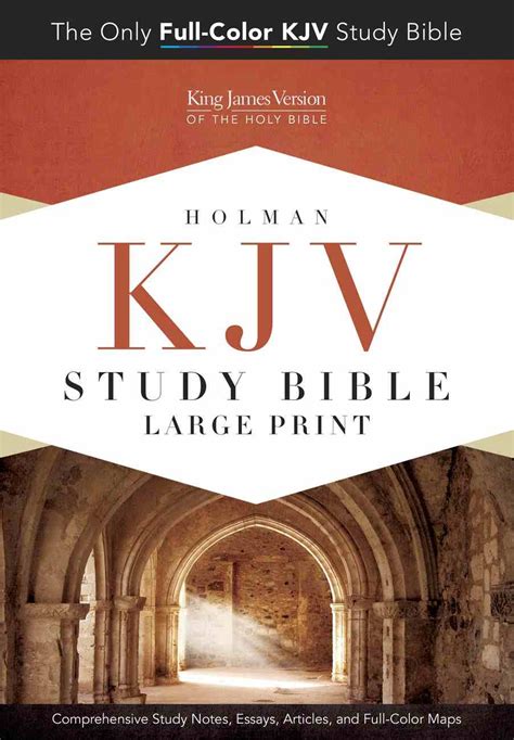 KJV Study Bible Large Print Edition Koorong