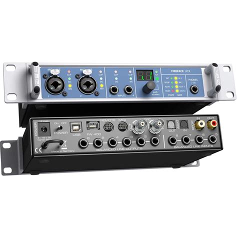 RME Fireface UCX Desktop FireWire USB Audio Interface