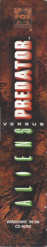 Aliens Versus Predator Cover Or Packaging Material Mobygames