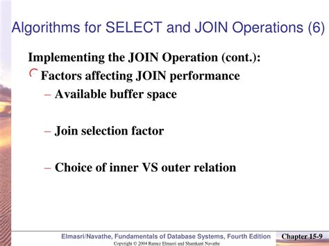 Ppt Query Processing And Optimization Techniques And Algorithms